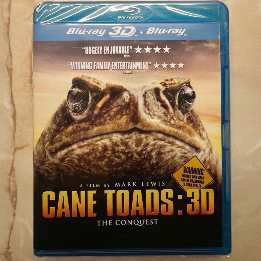 Cane Toads: The Conquest 3D (Blu-ray 3D + 2D) -.. | Köp på Tradera ...