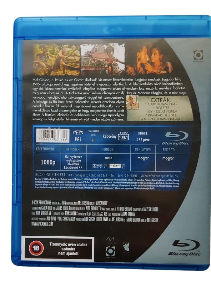 Apocalypto - Blu-ray (Ungerska) - Mel Gibson | Köp på Tradera (712255810)
