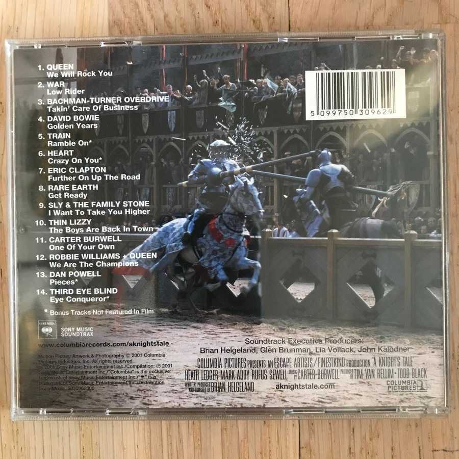 A Knights Tale Soundtrack