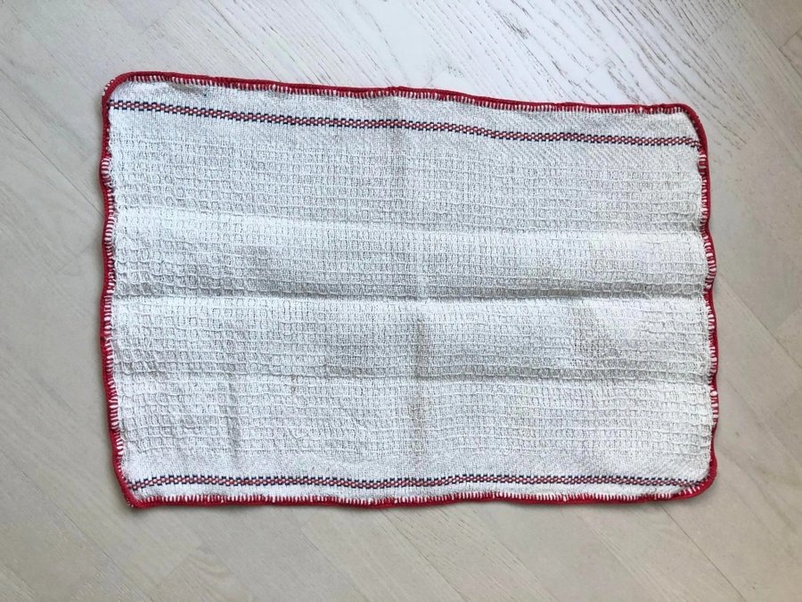 Retro - Klassisk skurtrasa i fräsht bomullsgarn | Köp på Tradera ...