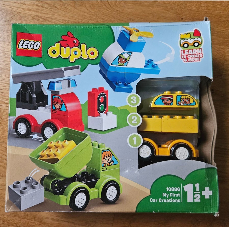 LEGO Duplo 10886 Mina första bilbyggen | Köp på Tradera (737645410)