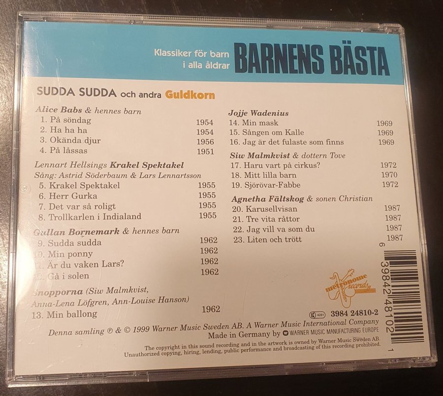 Se produkter som liknar Barnens Bästa - Sudda Sudda o.. på Tradera ...