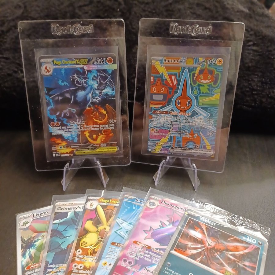 Mega charizard 125/094, Rotom 126/094 Phantasma.. | Köp på Tradera ...