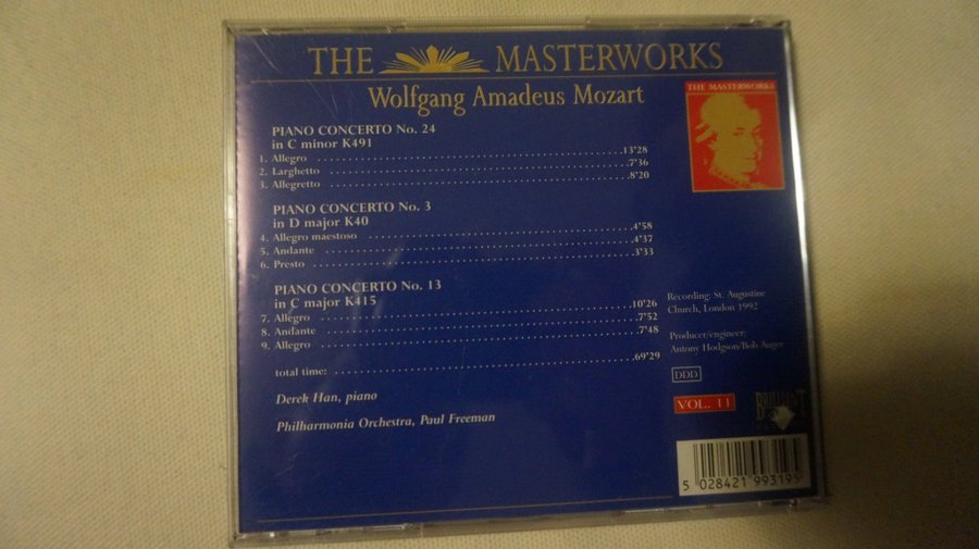 Mozart: Piano Concertos Vol. II | Köp på Tradera (677185175)