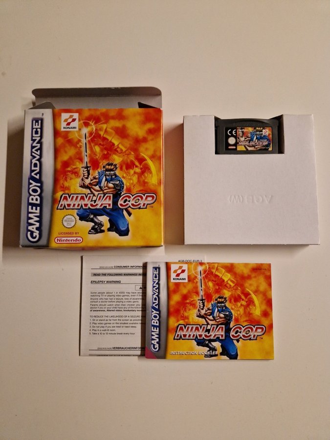 Ninja Cop / Ninja Five-O till Nintendo Game Boy.. | Köp på Tradera ...