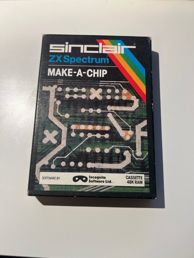 Sinclair ZX Spectrum - Make-A-Chip (1983) | Köp på Tradera (713341306)