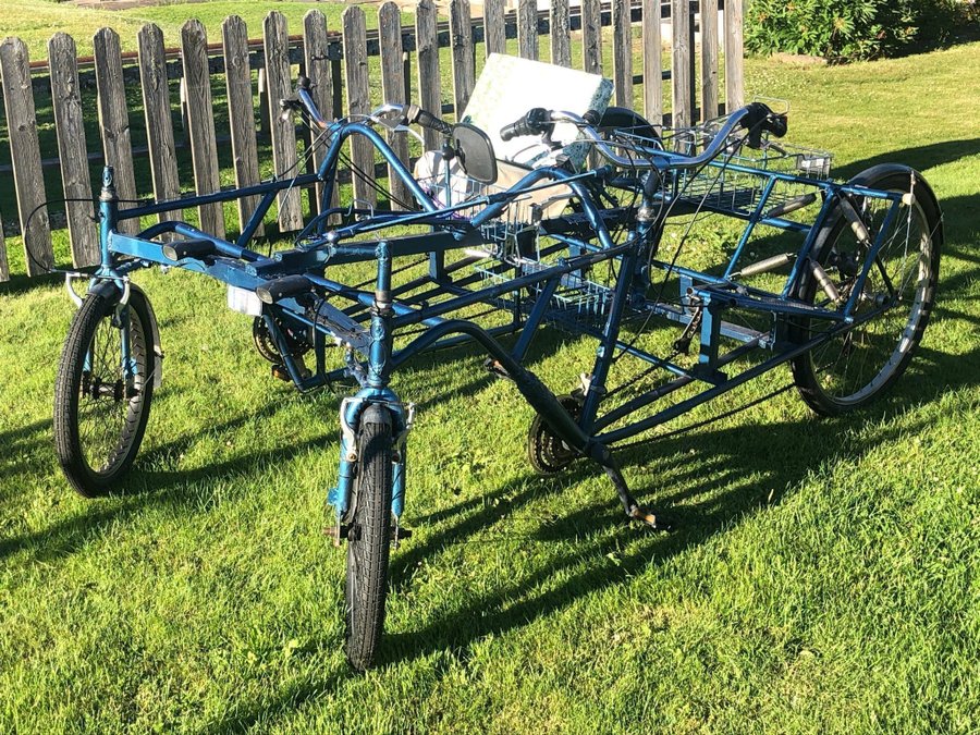 4 hjuling - Cykel med fyra hjul - för 2 personer | Köp på Tradera ...
