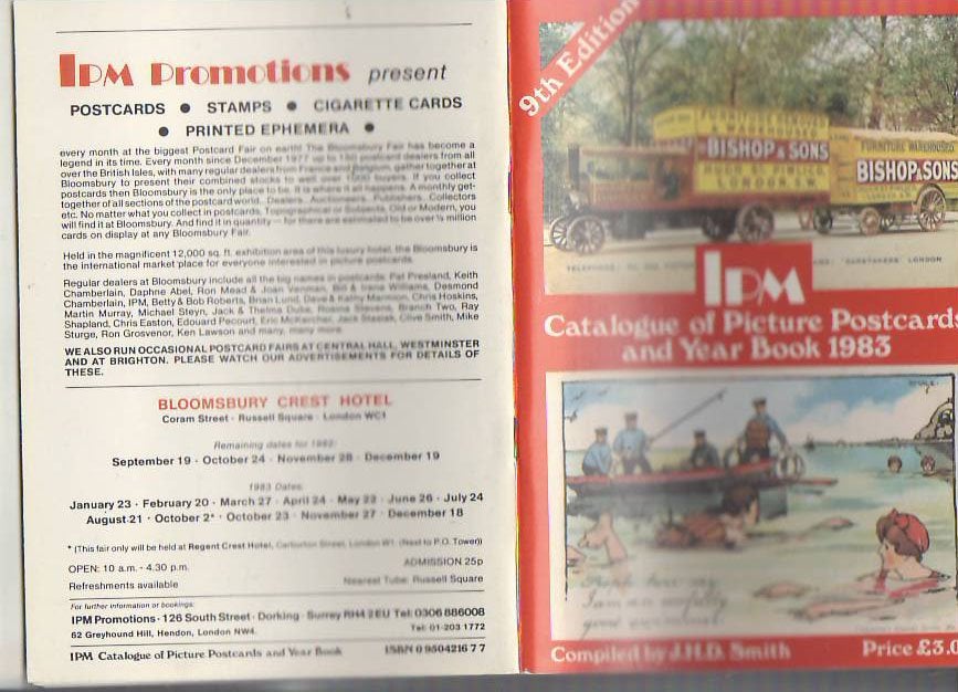 IPM. Catalouge of Picure Postcards and Year Boo.. | Köp på Tradera ...