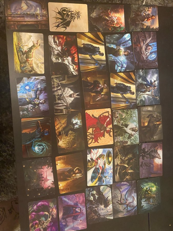 Magic The Gathering Art Cards | Köp på Tradera (694309604)