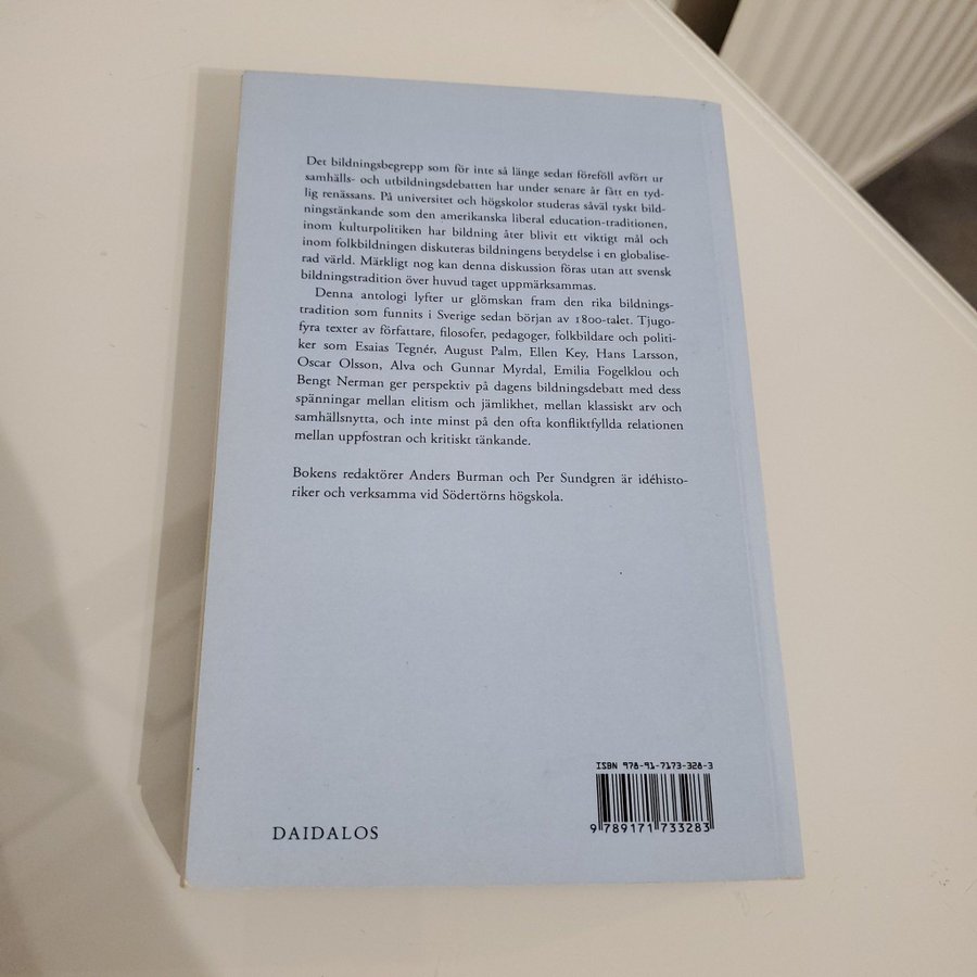 Bildning - Anders Burman, Per Sundgren - 2010 | Köp på Tradera (691401401)