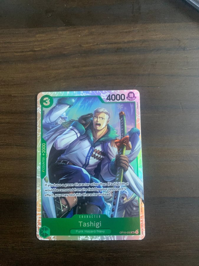 Se produkter som liknar One Piece TCG: Tashigi OP10-032 på Tradera (686904462)