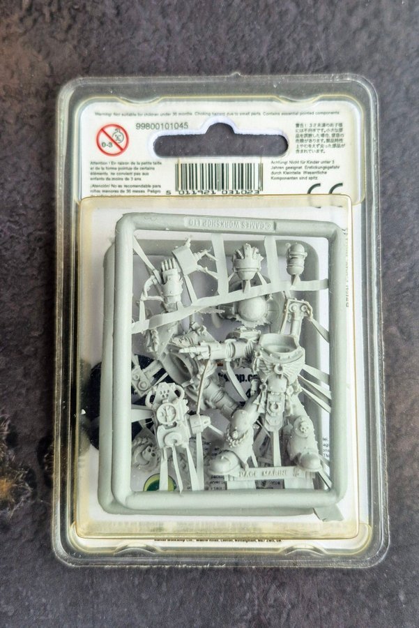 Sergeant Chronus - Citadel Finecast 40K | Köp på Tradera (705082719)