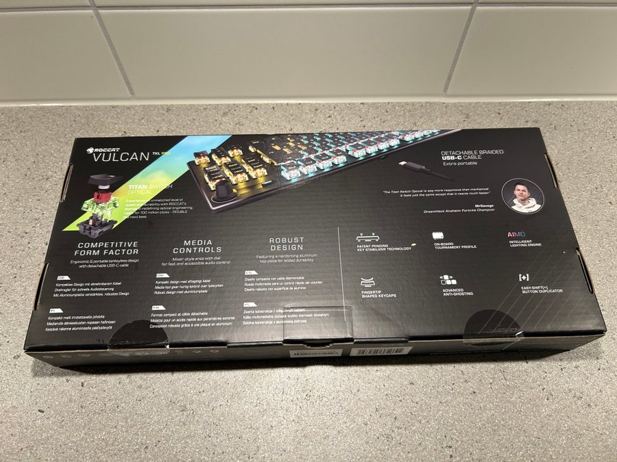 ROCCAT Vulcan TKL Pro – helt nytt, oöppnat – No.. | Köp på Tradera ...