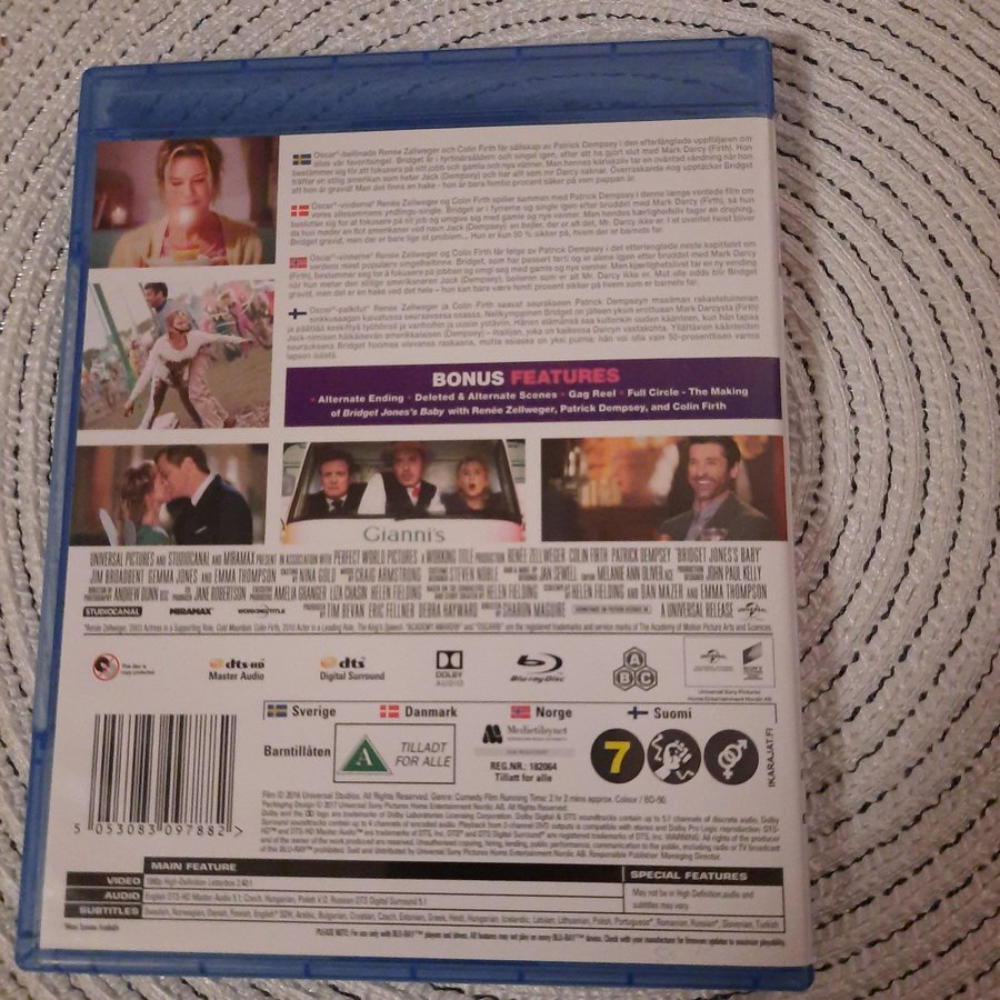 Bridget Jones's Baby - Blu-ray | Köp på Tradera (710750798)