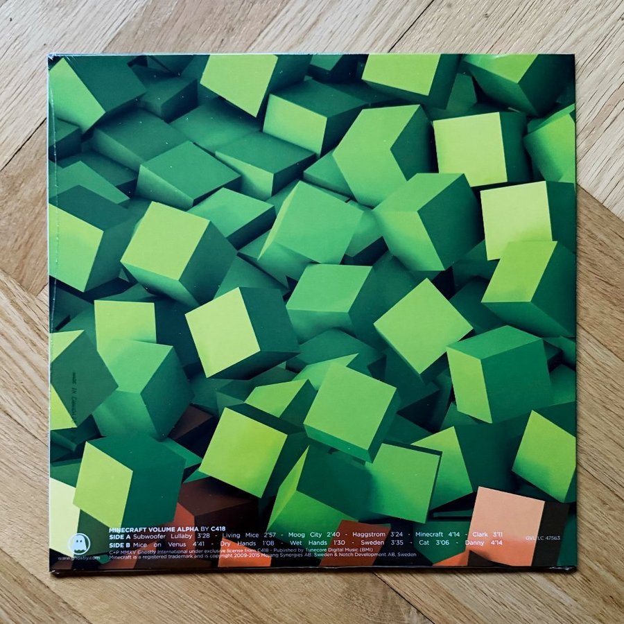 Minecraft Volume Alpha - C418 "Earth confetti" .. | Köp på Tradera ...