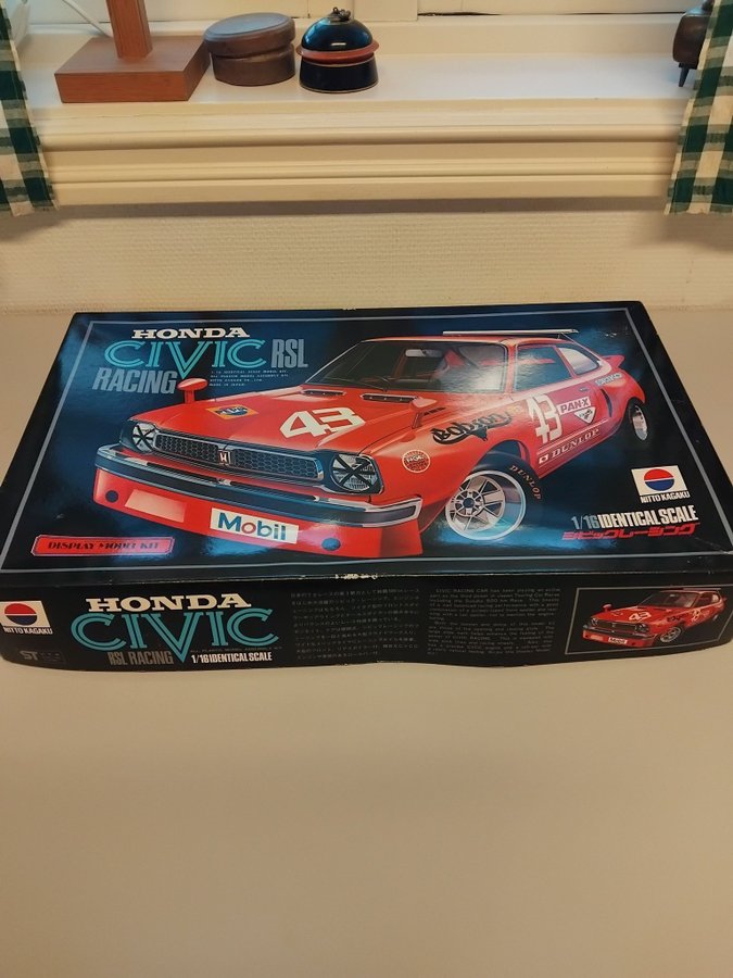 Nitto Kagaku Honda Civic RSL Racing 1/16 Modell.. | Köp på Tradera ...