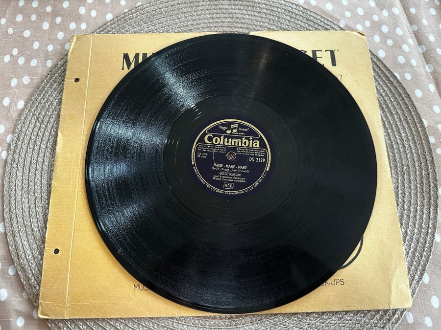 Stenkaka 78-varv Gösta Jonsson – En gång jag se.. | Köp på Tradera ...