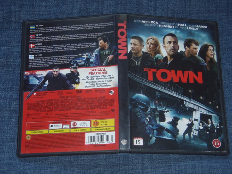 The Town Engelskt ljud & svensk text Ben Affleck | Köp på Tradera ...
