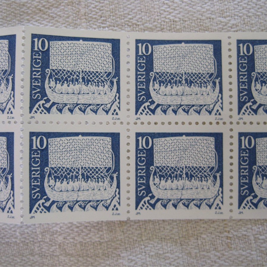 FRIMÄRKSHÄFTE H268 VIKINGASKEPP från 1973 **pos.. | Köp på Tradera ...