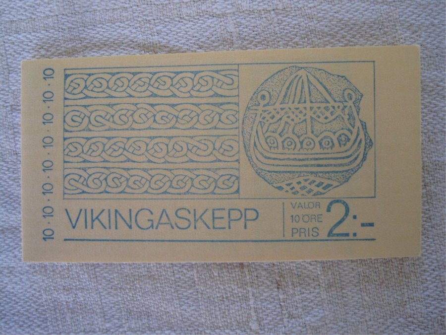FRIMÄRKSHÄFTE H268 VIKINGASKEPP från 1973 **pos.. | Köp på Tradera ...