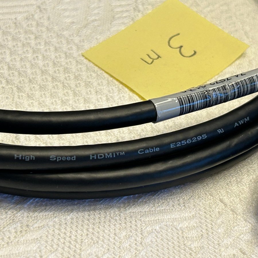 3m HDMI-Kabel 3 m – V1.4 med Ethernet & ARC. 3 .. | Köp på Tradera ...