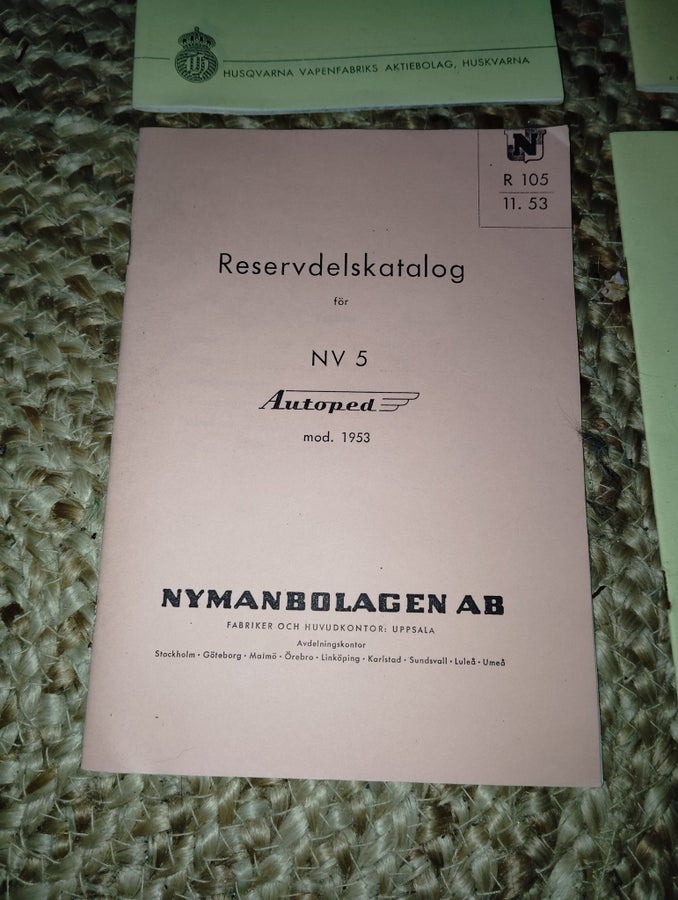 Diverse fordonslittatur se bilder | Köp från Retrodelar på Tradera ...