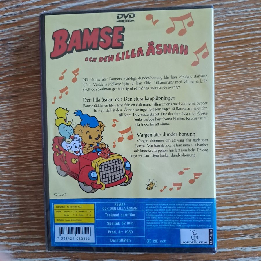 Se produkter som liknar Bamse och den lilla åsnan - DVD på Tradera (702230361)