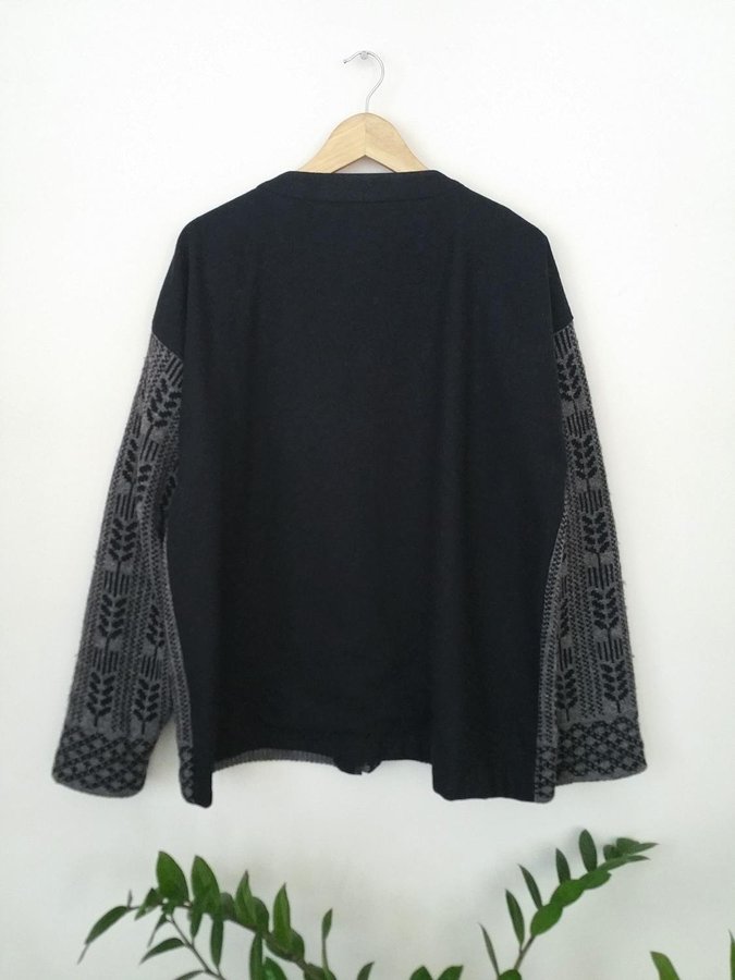 Budalshjerte / Stickad norsk lusekofta / kofta.. | Köp på Tradera ...