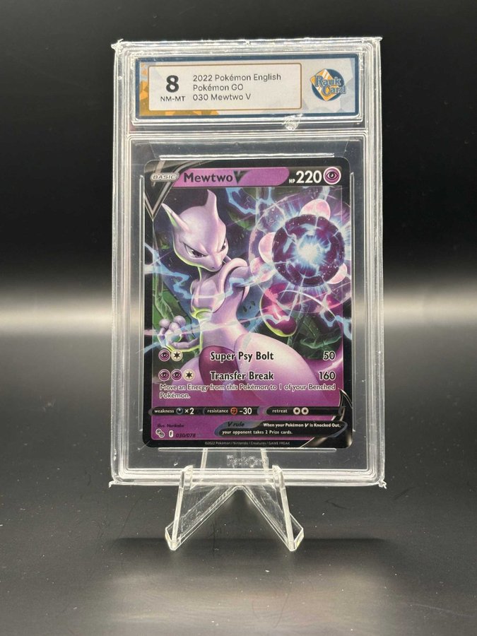 Rauk 8 Mewtwo V 030/078 [Pok.. | Köp från CardioCardsAB på Tradera ...