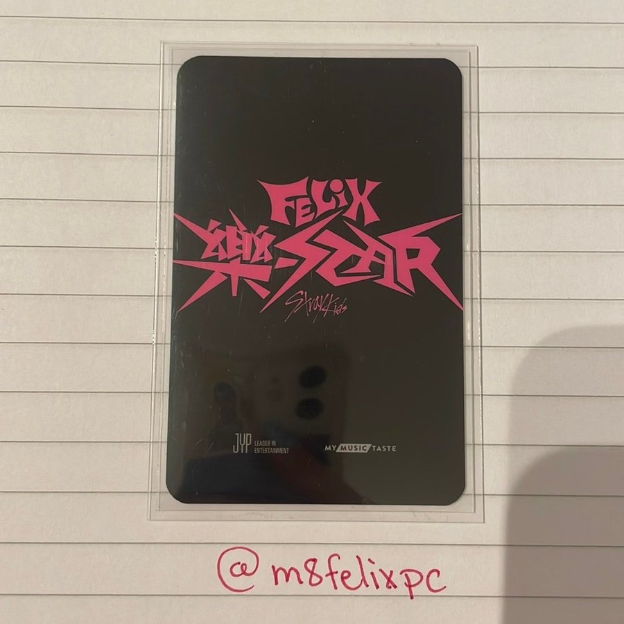 Stray Kids Felix ROCK-?? MMT | Köp på Tradera (713442031)