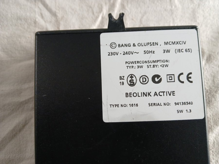 Bang & Olufsen BeoLink Active – Type 1616 (Mast.. | Köp på Tradera ...