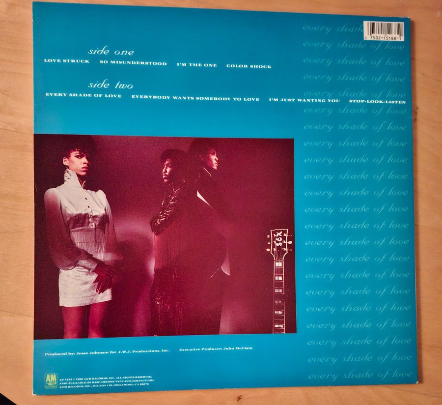 Jesse Johnson - Every Shade Of Love - Vinyl LP | Köp på Tradera (711804424)