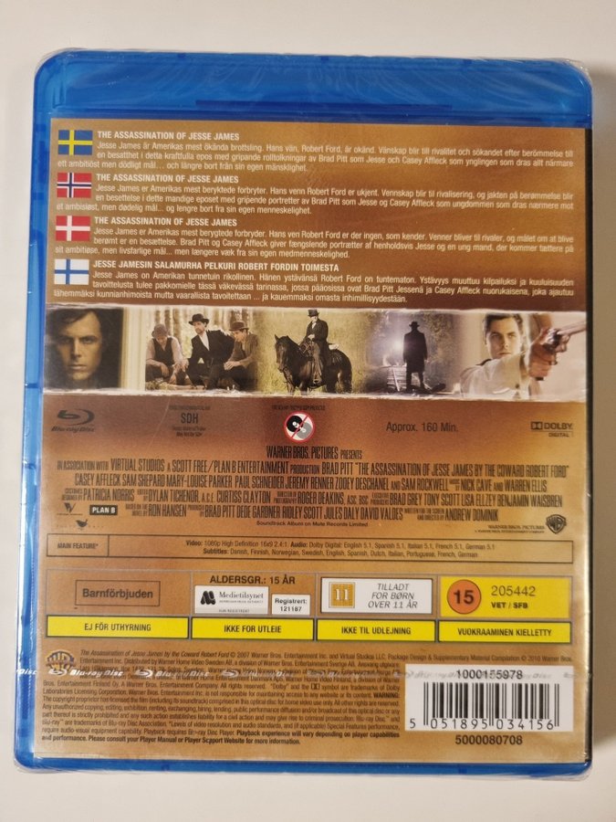 The Assassination of Jesse James by the Coward .. | Köp på Tradera ...