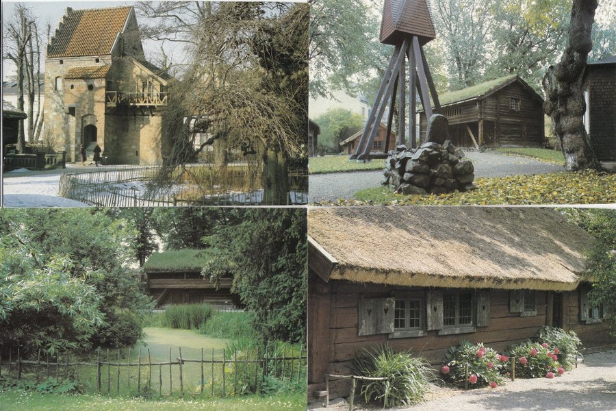 20 vykort Skåne Lund Kulturen bl. a. Blekingegå.. | Köp på Tradera ...