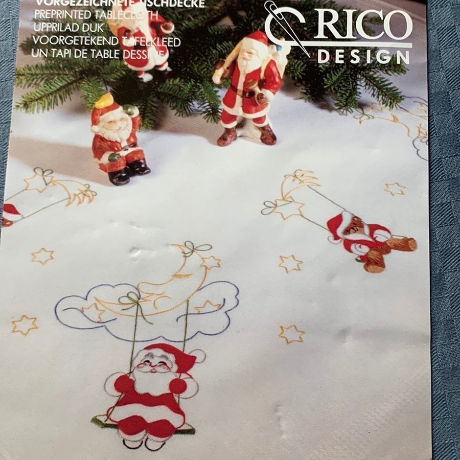 Rico Design Uppritad Duk, broderi 80x80 cm | Köp på Tradera (713848174)