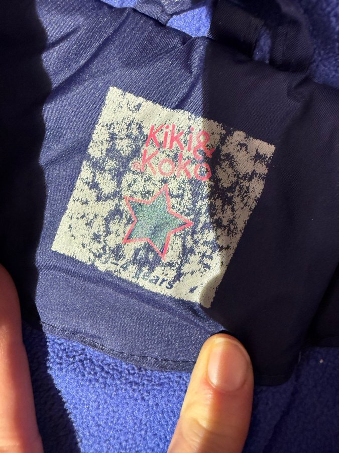 Kiki & Koko blå jacka 99-104stl | Köp på Tradera (709938980)