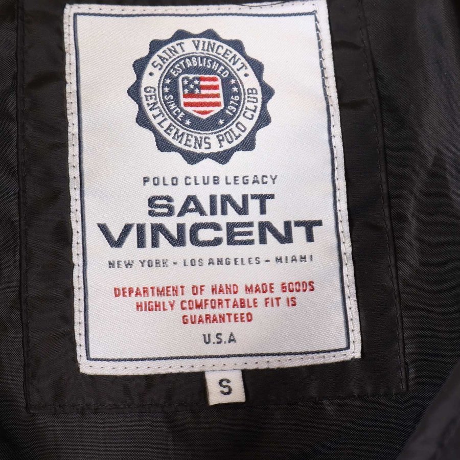 Saint Vincent Polo Club Svart Vinter Jacka Stl .. | Köp på Tradera ...