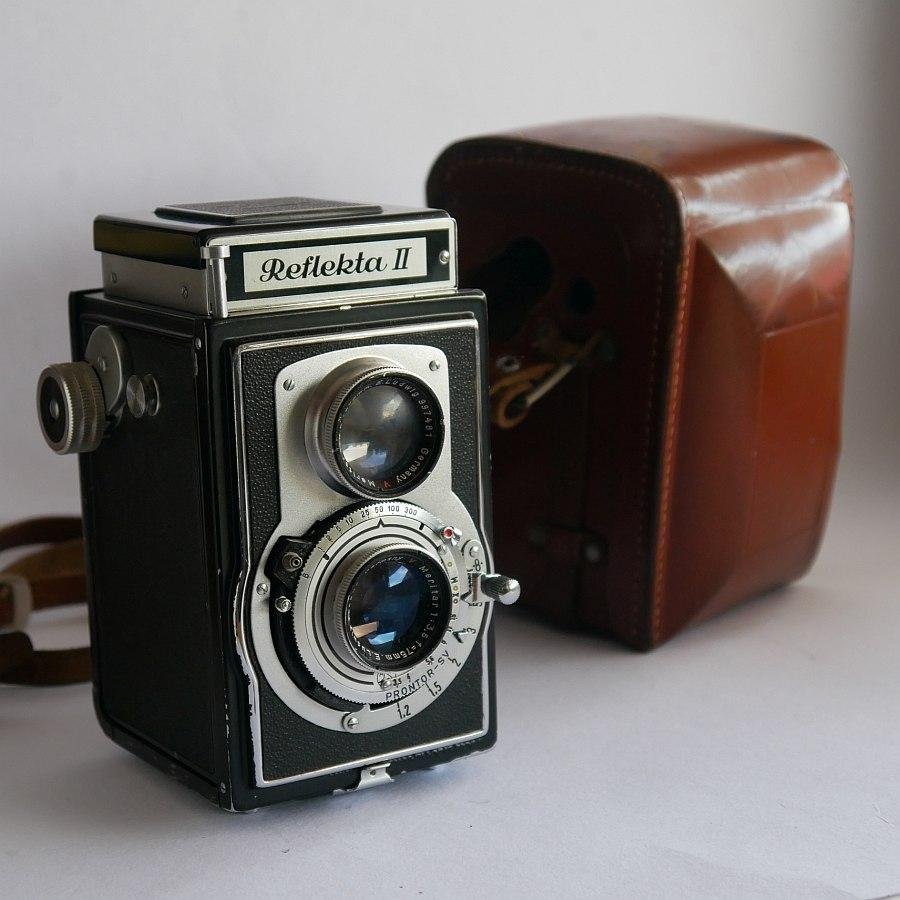 Welta Reflekta II , gammal kamera.. | Köp från peha2217 på Tradera ...