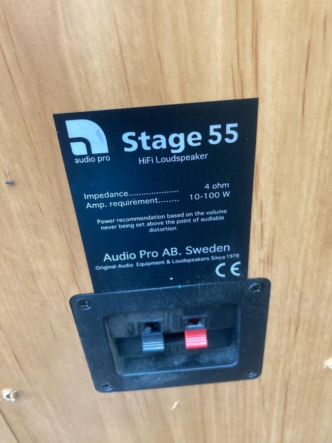 Se produkter som liknar Audio Pro Stage 55 HiFi Högta.. på Tradera (695671994)