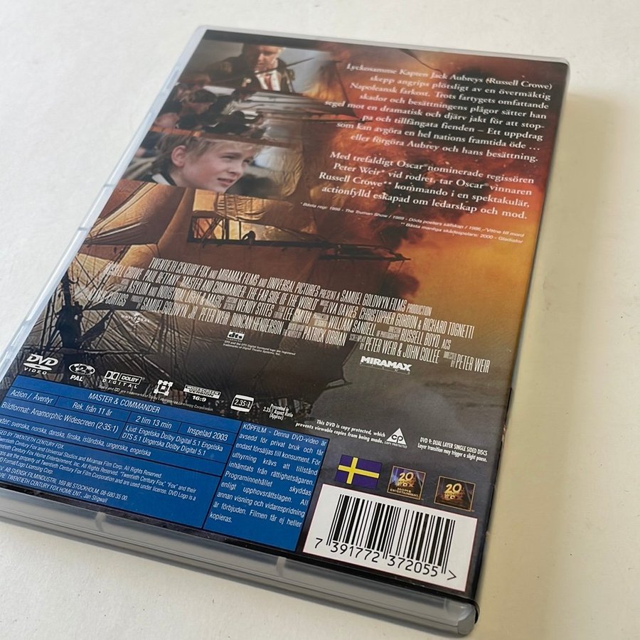 Master & Commander - Bortom världens ände DVD | Köp på Tradera (712138017)