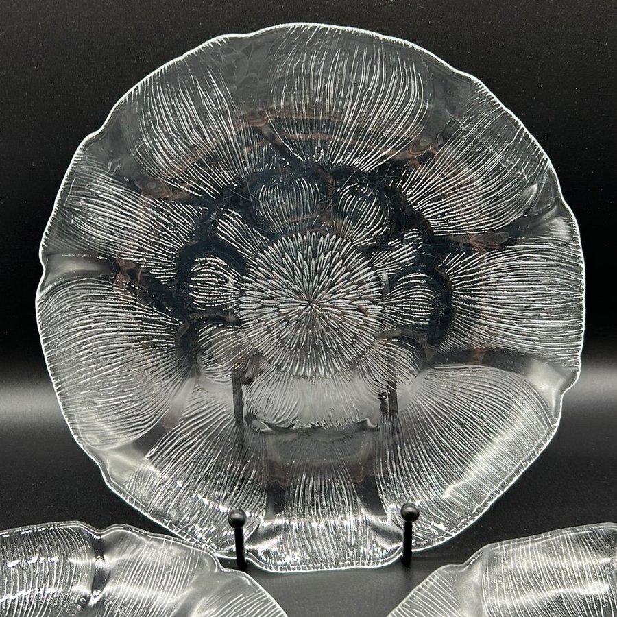 Tallrikar 6 st "Fleur” av Arc.. | Köp från retrohusetab på Tradera ...