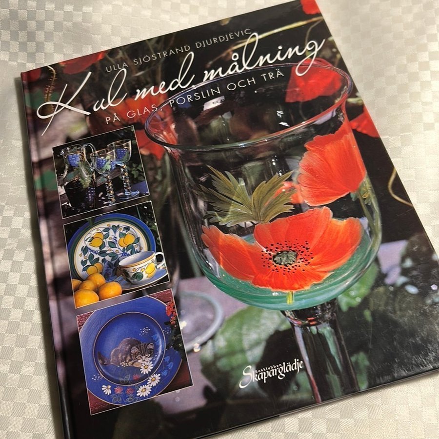 Kul med målning på glas, porslin och trä, Ulla .. | Köp på Tradera ...