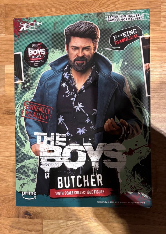 The Boys Butcher 1/6 Skala Samlarfigur Star Ace.. | Köp på Tradera ...