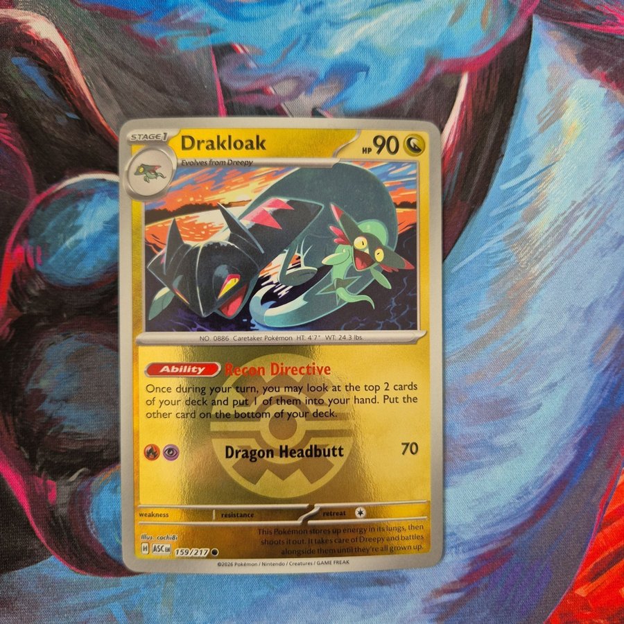 Drakloak 159/217 Ascended Heroes Pokemonkort | Köp på Tradera (733956175)