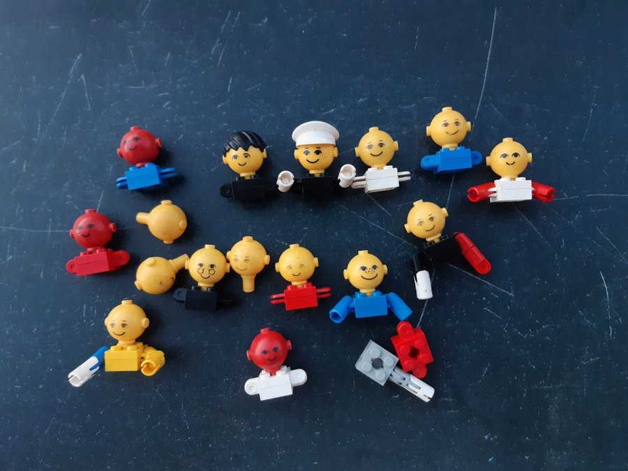 Vintage LEGO Gubbar 70-tal - Stor samling figur.. | Köp på Tradera ...