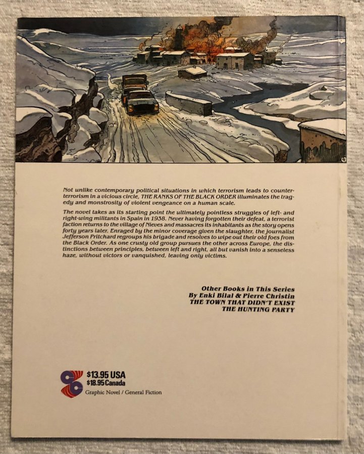 Ranks of The Black Order Softcover Bilal Christin | Köp på Tradera ...