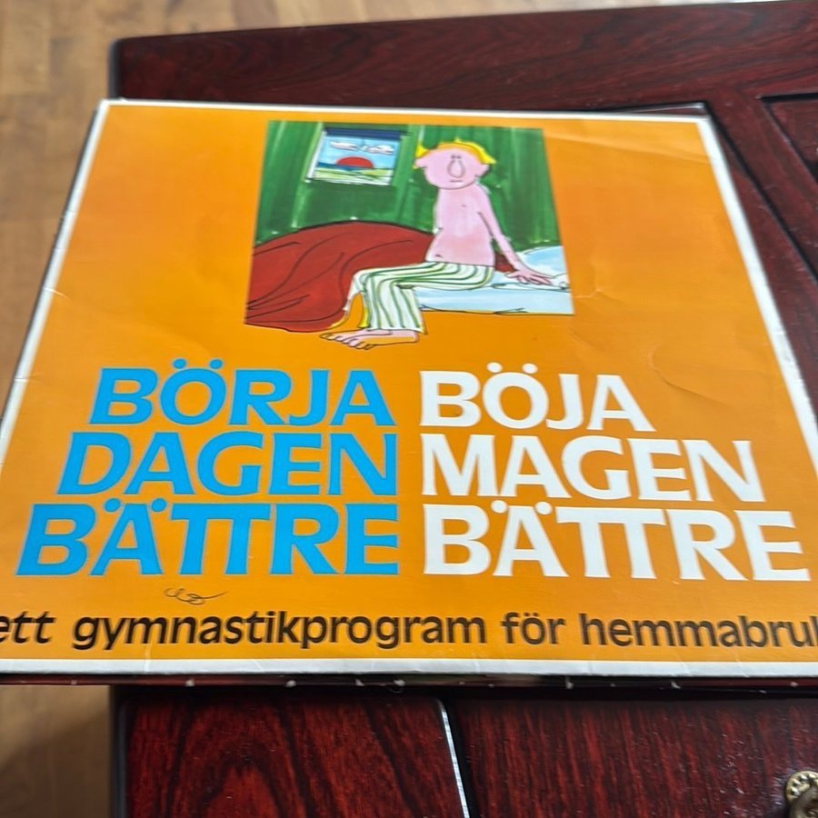 Börja Böja Dagen Magen Bättre - Ett Gymnastikpr.. | Köp på Tradera ...