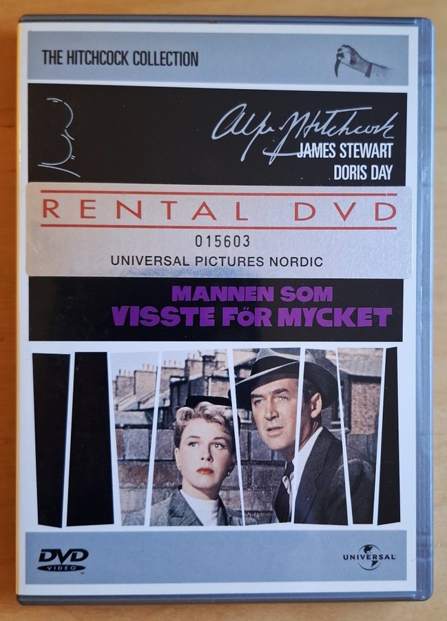 Mannen som visste för mycket (The Man Who Knew .. | Köp på Tradera ...