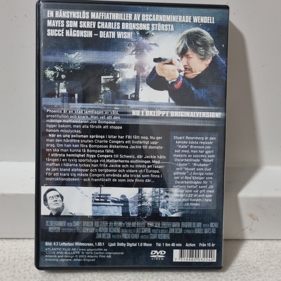 Livsfarligt Uppdrag - Charles Bronson DVD | Köp på Tradera (711806659)