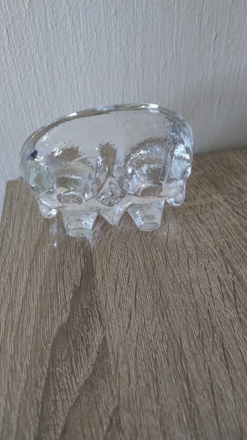 Glas/kristall? skål, prydnad, konst, glas, glas.. | Köp på Tradera ...